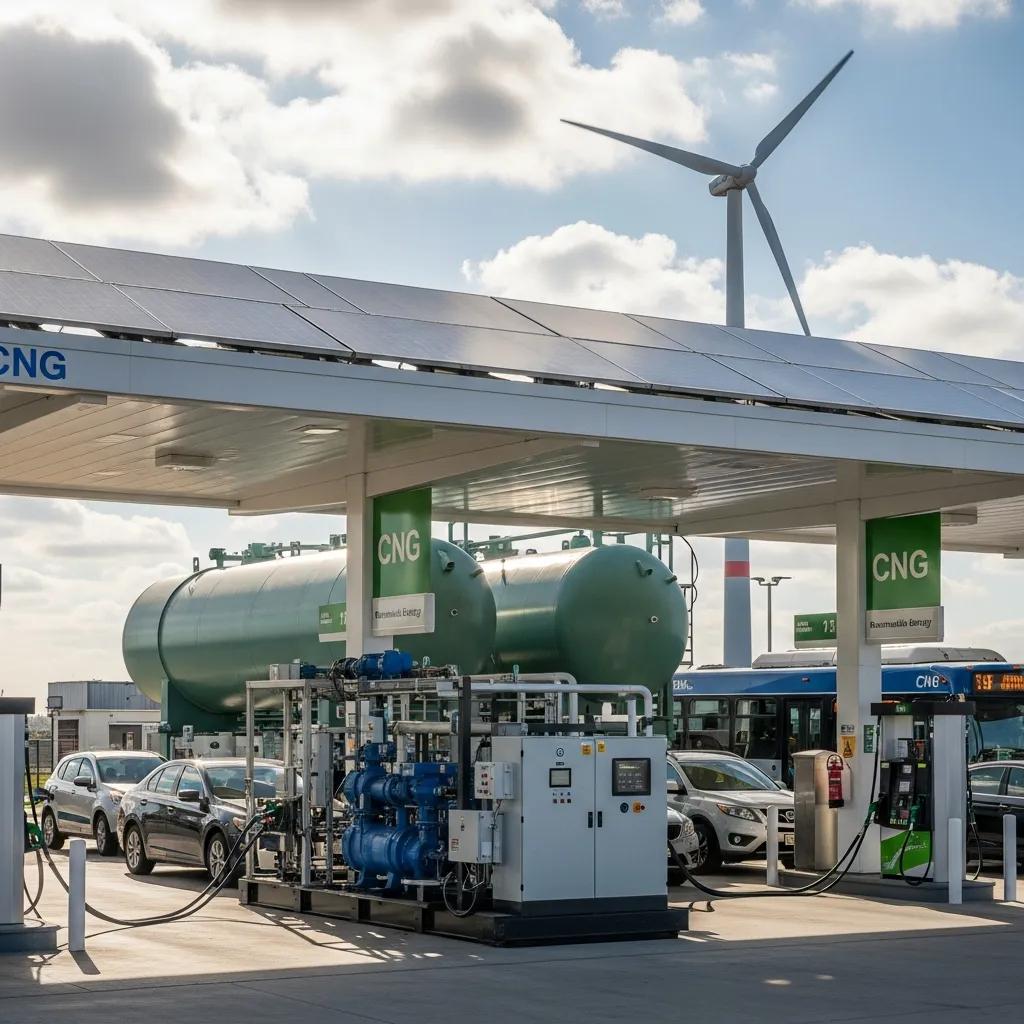 Enhance Energy Efficiency Using CNG Compressors in Plants